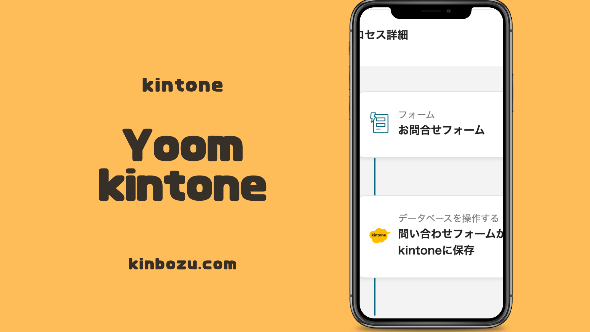 Yoomを使って、キントーンとSaaS製品を連携 - キンボウズキントーンブログ