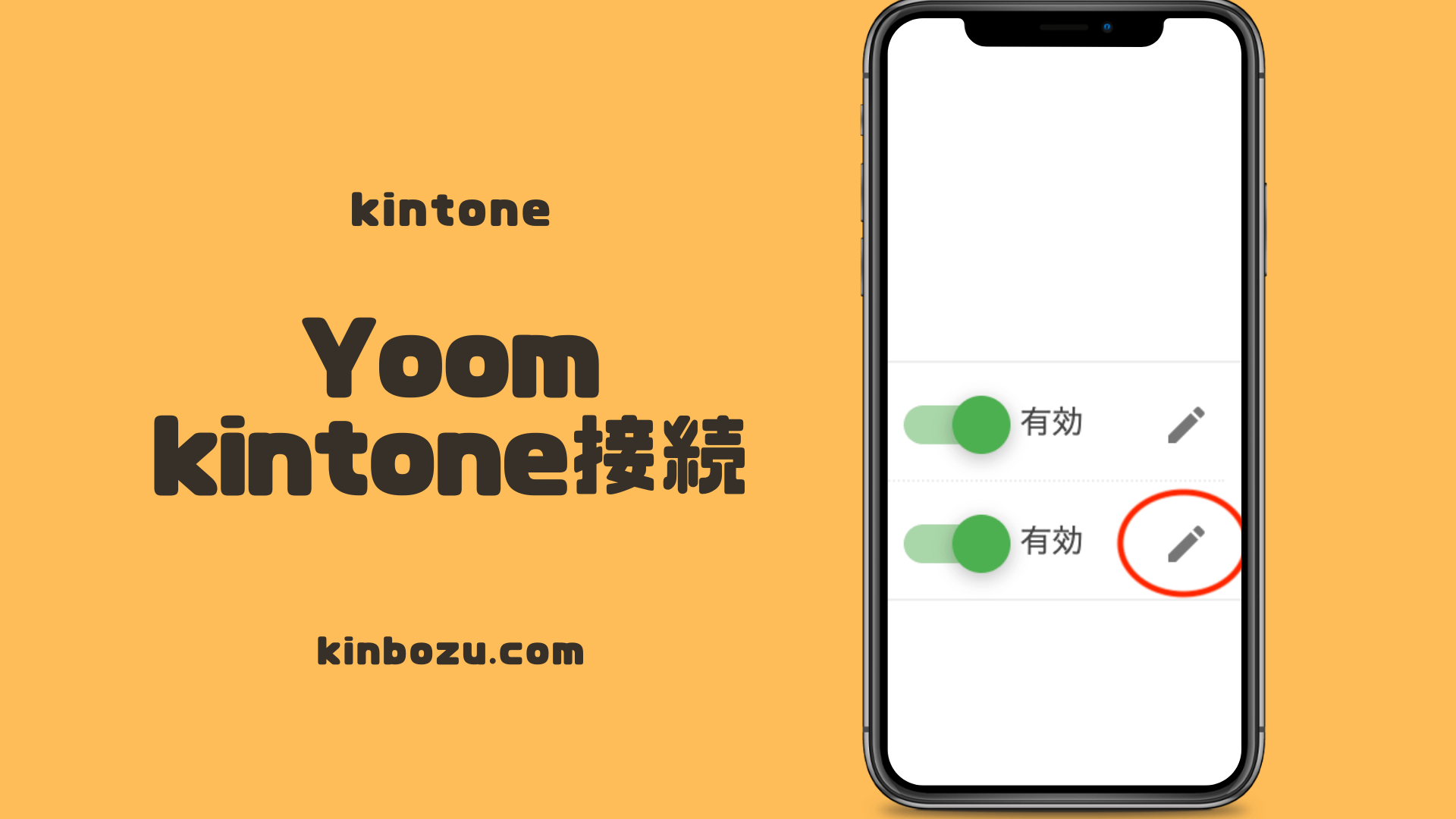 Yoom キントーン接続方法 簡単設定でSaaS連携 - キンボウズキントーンブログ